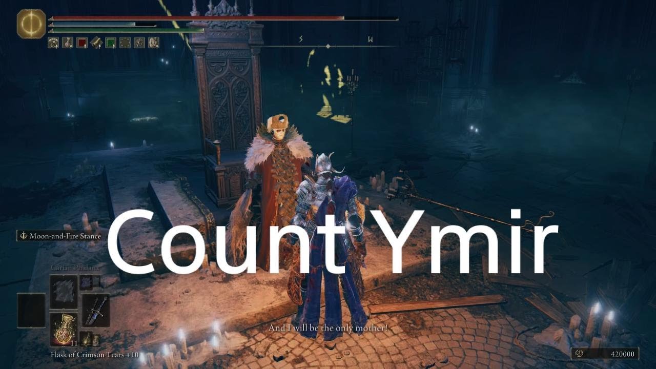 Count Ymir Boss Fight - Shadow of the Erdtree - YouTube