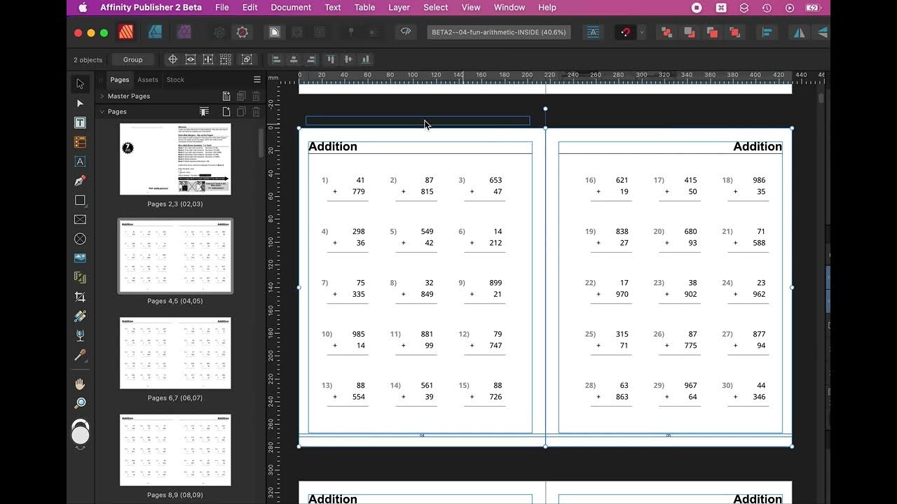 Affinity Publisher Import issue - YouTube