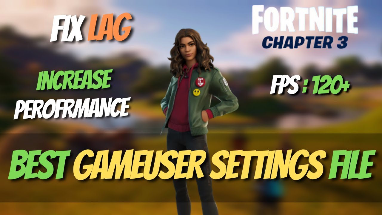 The BEST CONFIG File For Fortnite Chapter 3 Season 1 | Best Game User ...