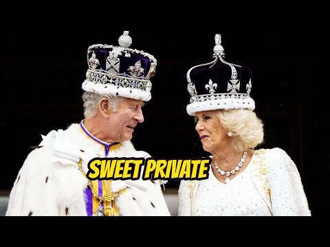King and his Queen share sweet private moment in front of millions on a ...