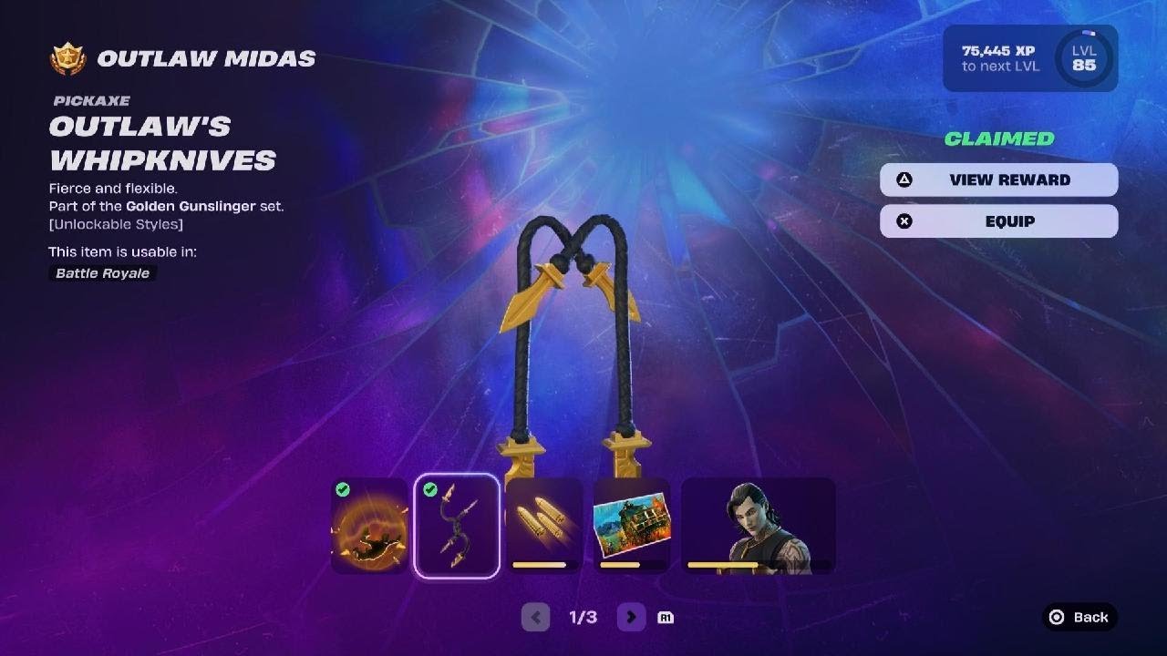 Outlaw Midas review - Fortnite - YouTube