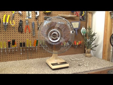 Galaxy 2150 12" Oscillating Fan with Amber Blades | Initial Checkout ...