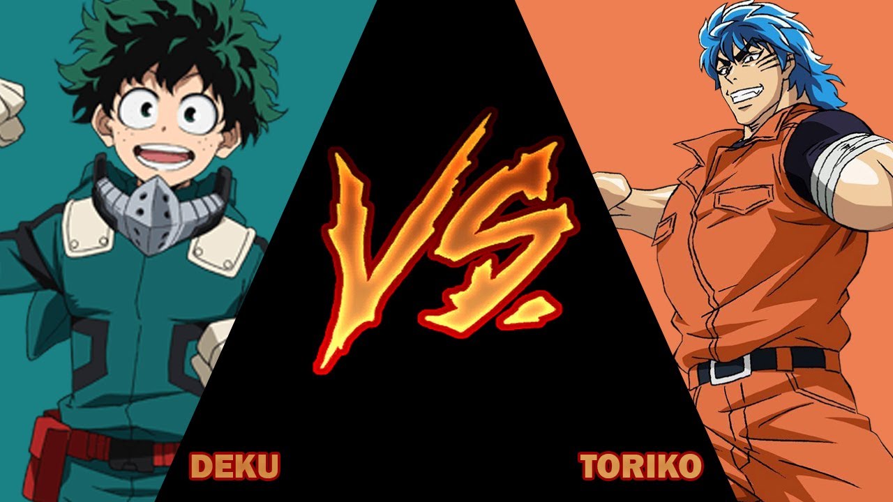 MUGEN JUS Battle: Deku vs Toriko - YouTube