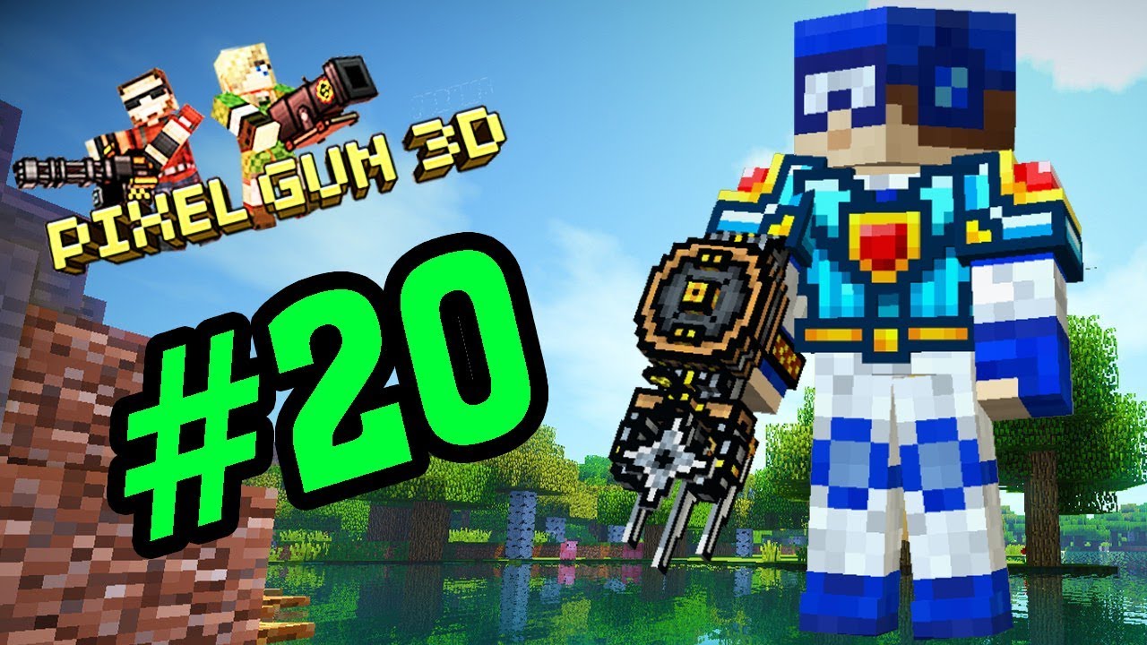 Pixel Gun Game Mobile #20 - Kiếm Top 1 Thứ 6 Ngày 13 - Xạ Thủ Minecraft ...