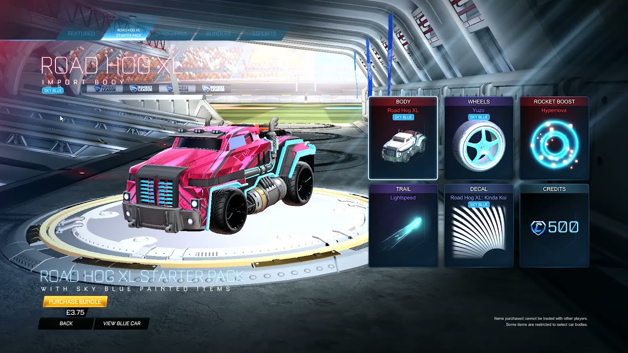 *NEW* ROAD HOG XL STARTER PACK SHOWCASE! - YouTube