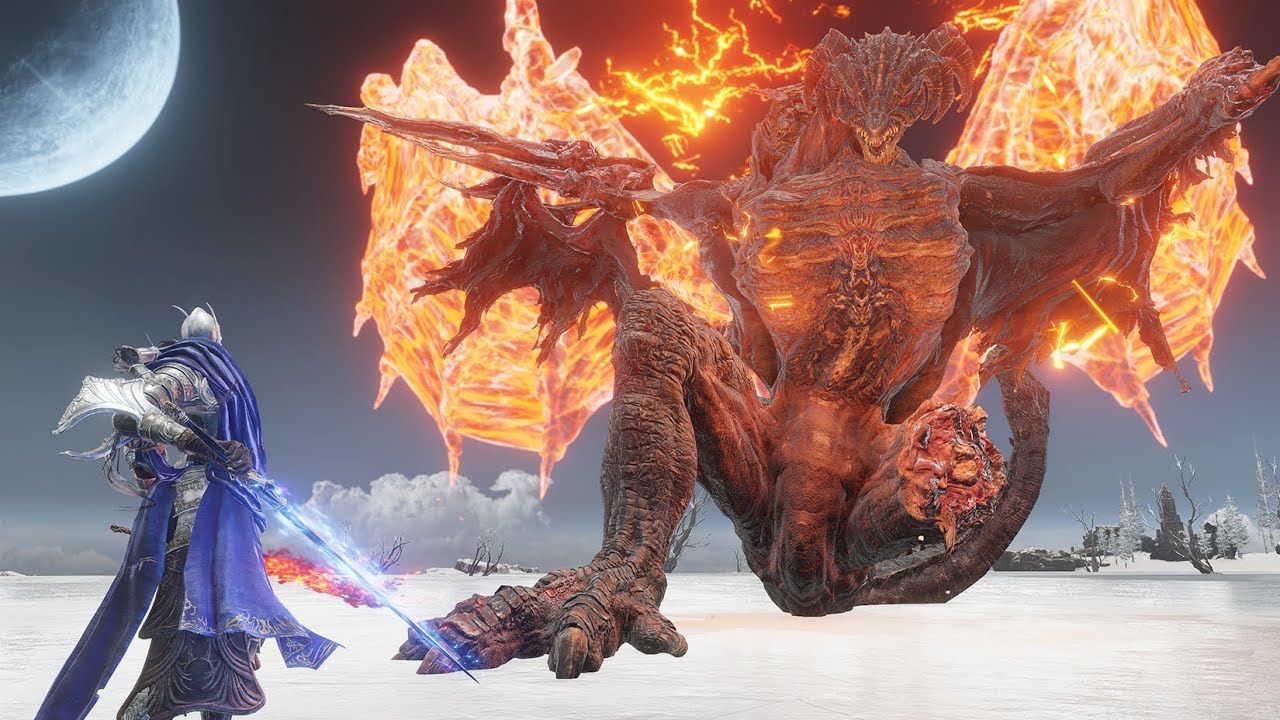 Bayle The Dread Vs DLC Bosses - Elden Ring Shadow of the Erdtree - YouTube