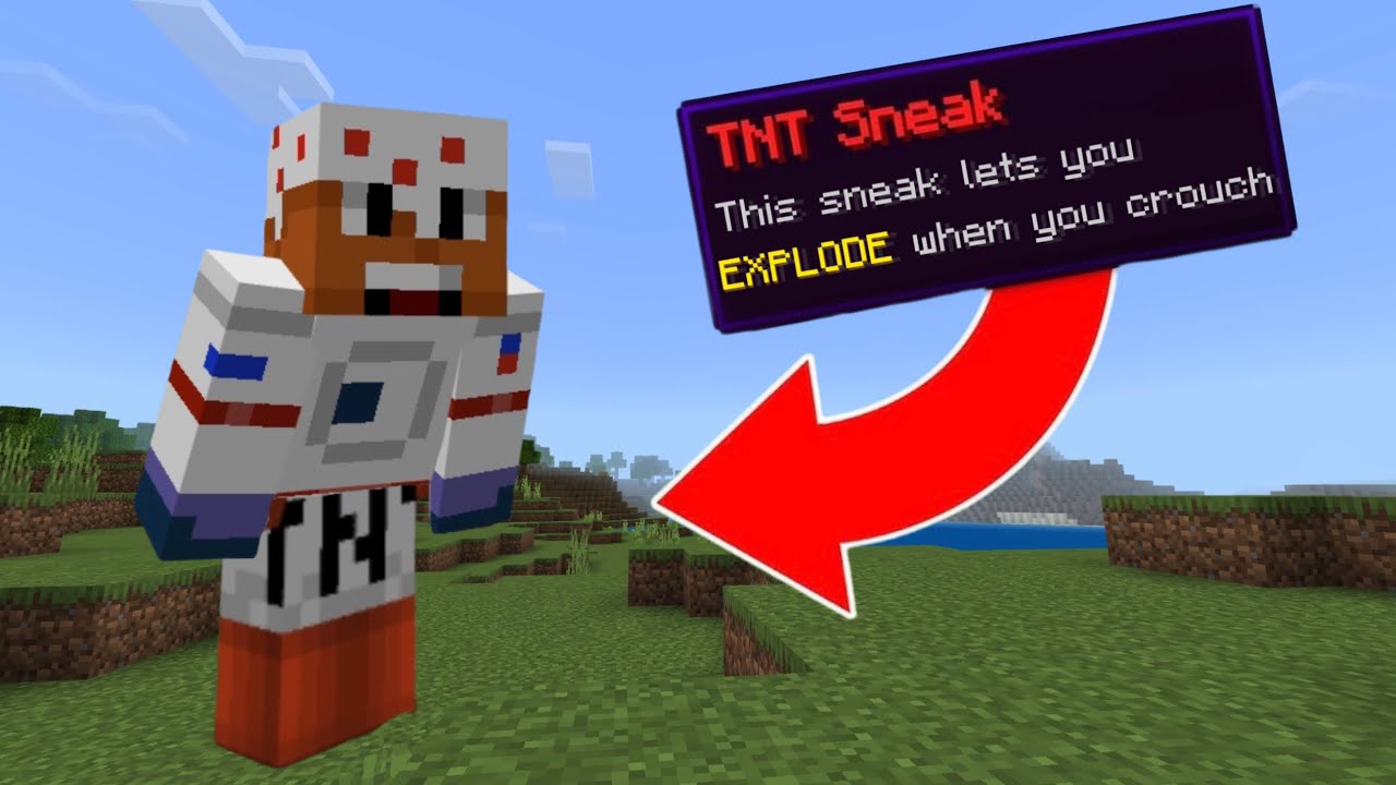 Minecraft, but there are CUSTOM CROUCHES - YouTube