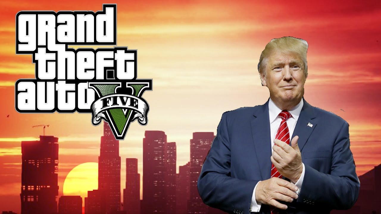 [Parodie] Donald Trump débarque sur GTA 5 - YouTube
