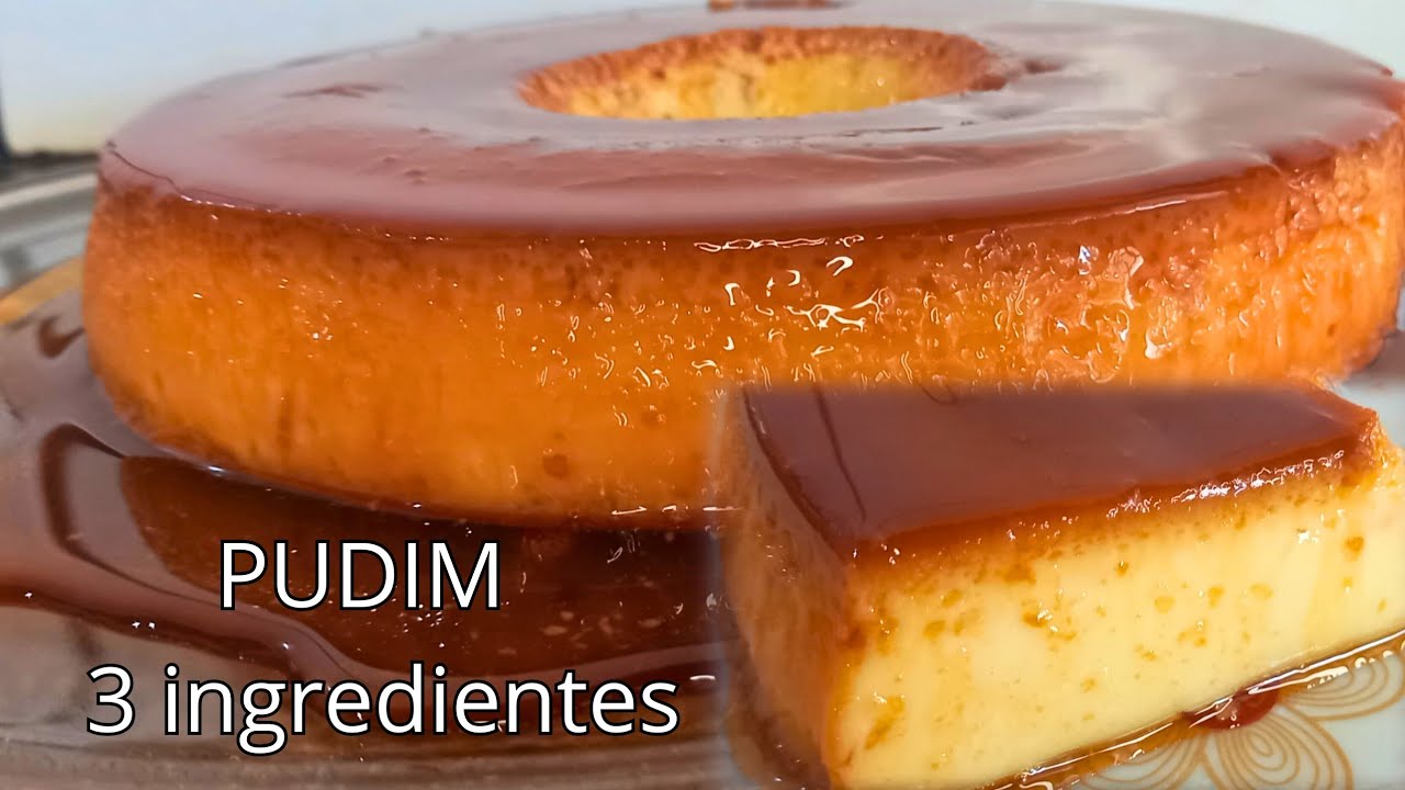 só faço pudim! assim aqui em casa fácil e só leva 3 ingredientes - YouTube