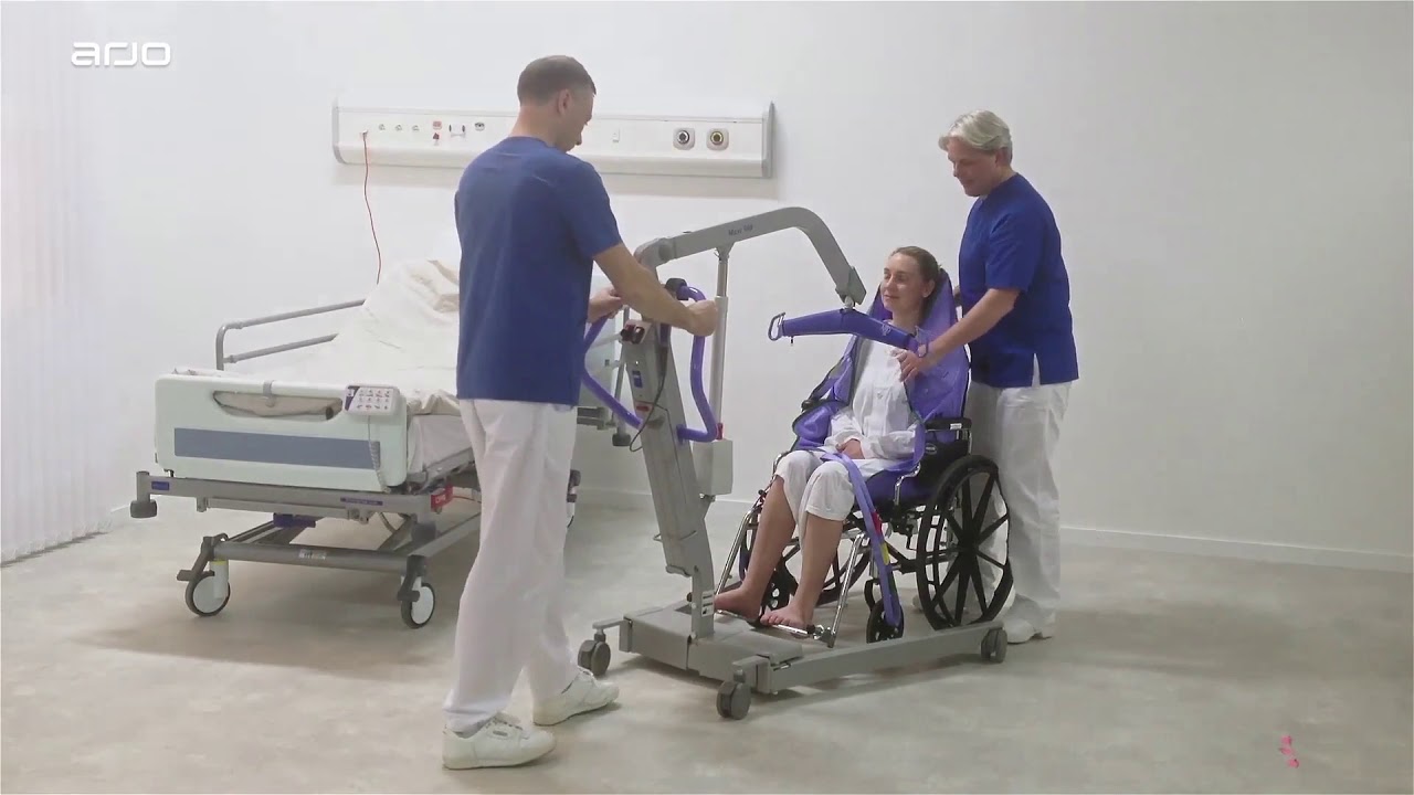 Maxi 500 demonstration video | Patient Handling | Arjo Global - YouTube