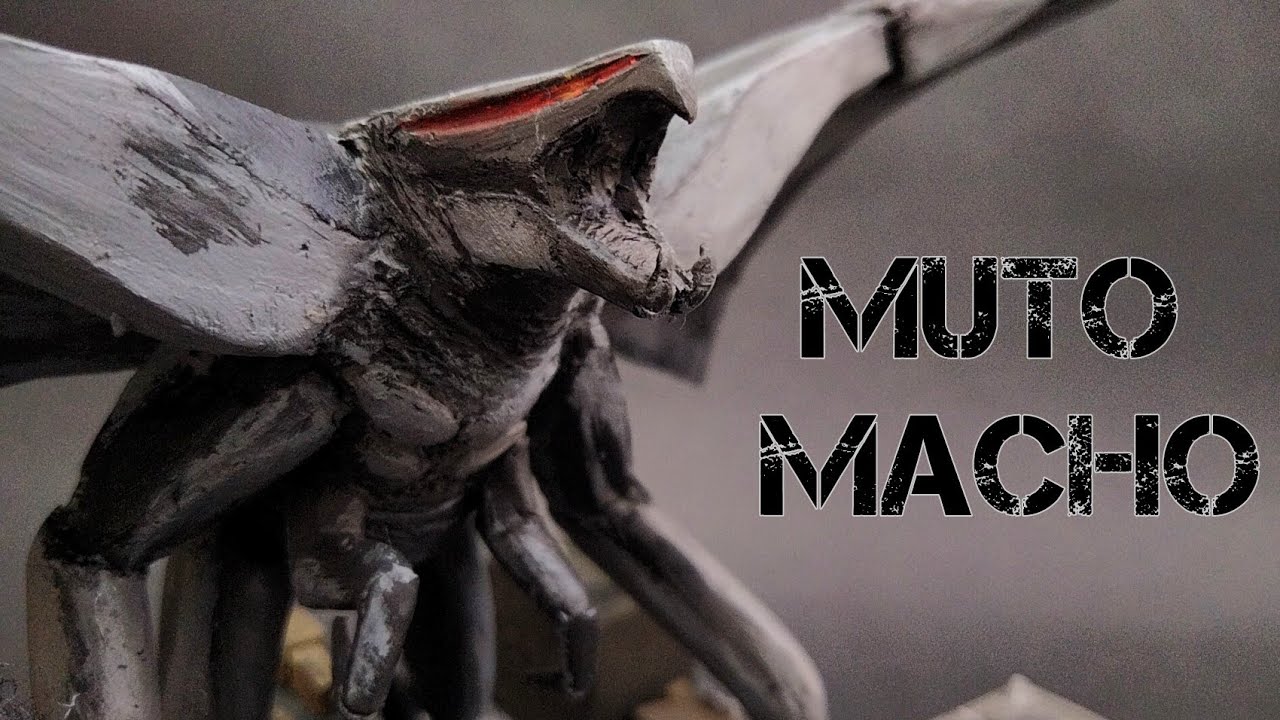 Cómo hacer al MUTO MACHO de plastilina Godzilla2014/How to make MUTO ...