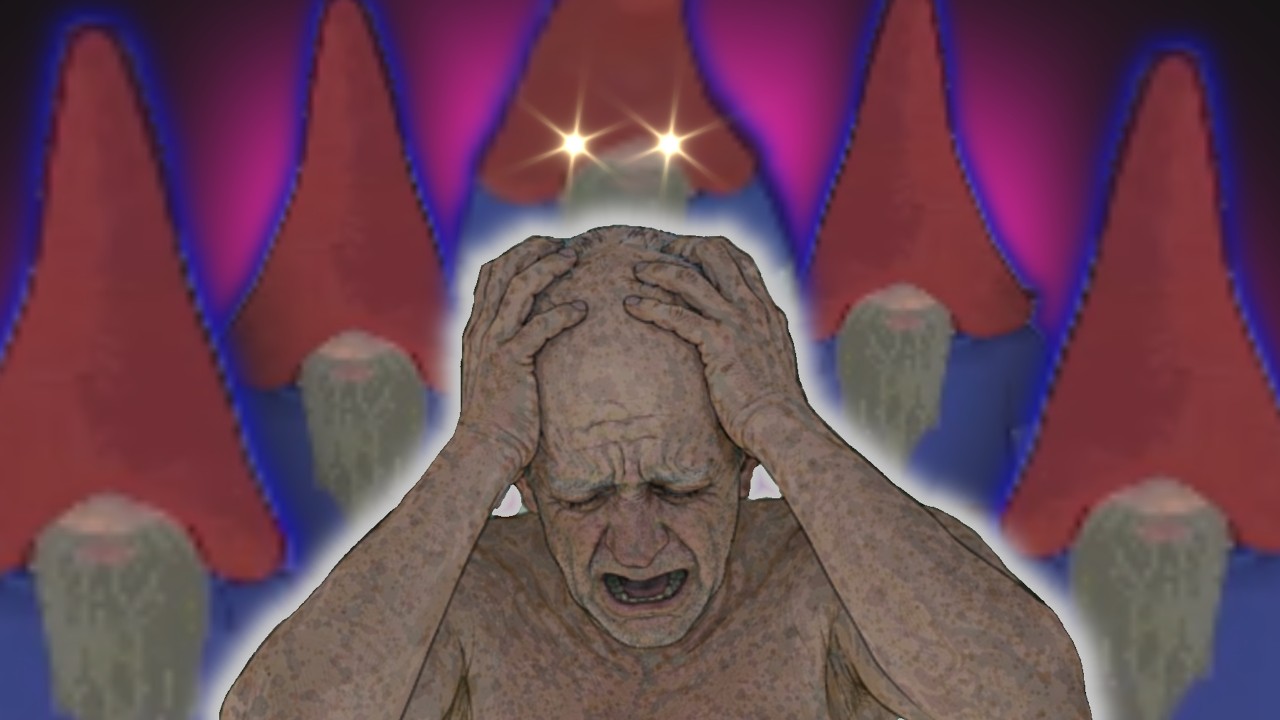 6 Gnomes Bully 1 Pensioner - YouTube