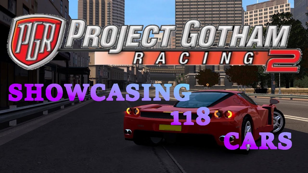 Showcase/list of all cars in Project Gotham Racing 2 (PGR2) - YouTube