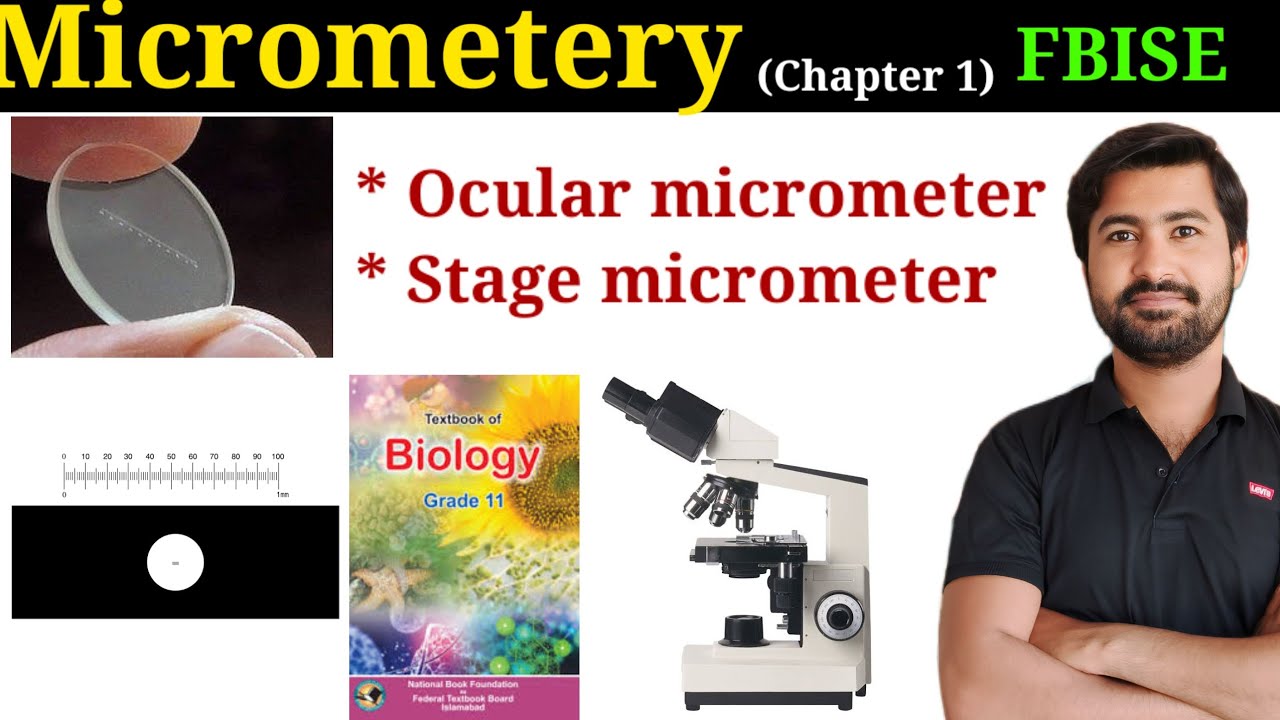 Micrometery | Cell size measurements | FBISE Biology class 11 - YouTube