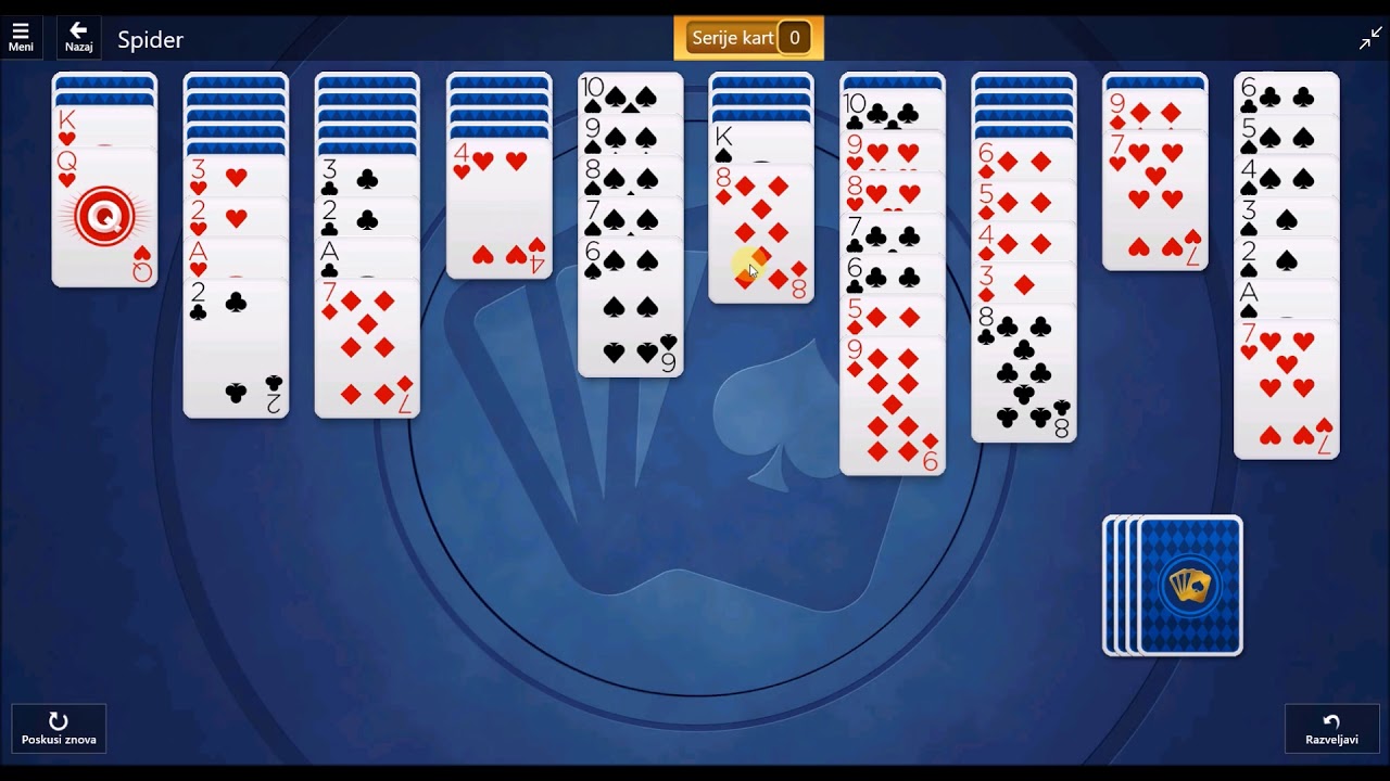 Microsoft Solitaire Collection - Spider February 26 2018 - YouTube