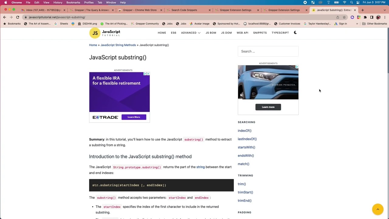 Fixing Grepper Ctrl+g & Grepper messing up web pages. - YouTube
