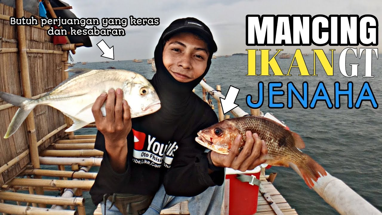 Nekad!!! jangan ditiru Mancing terombang ambing ombak disaat angin ...