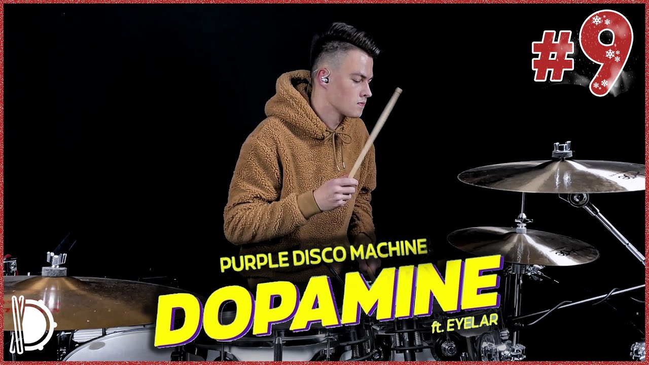 Dopamine - Purple Disco Machine | Drum Cover | 🎄 XMAS #9 - YouTube