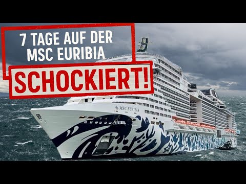 7 Tage auf der MSC Euribia – Das hat uns wirklich SCHOCKIERT!