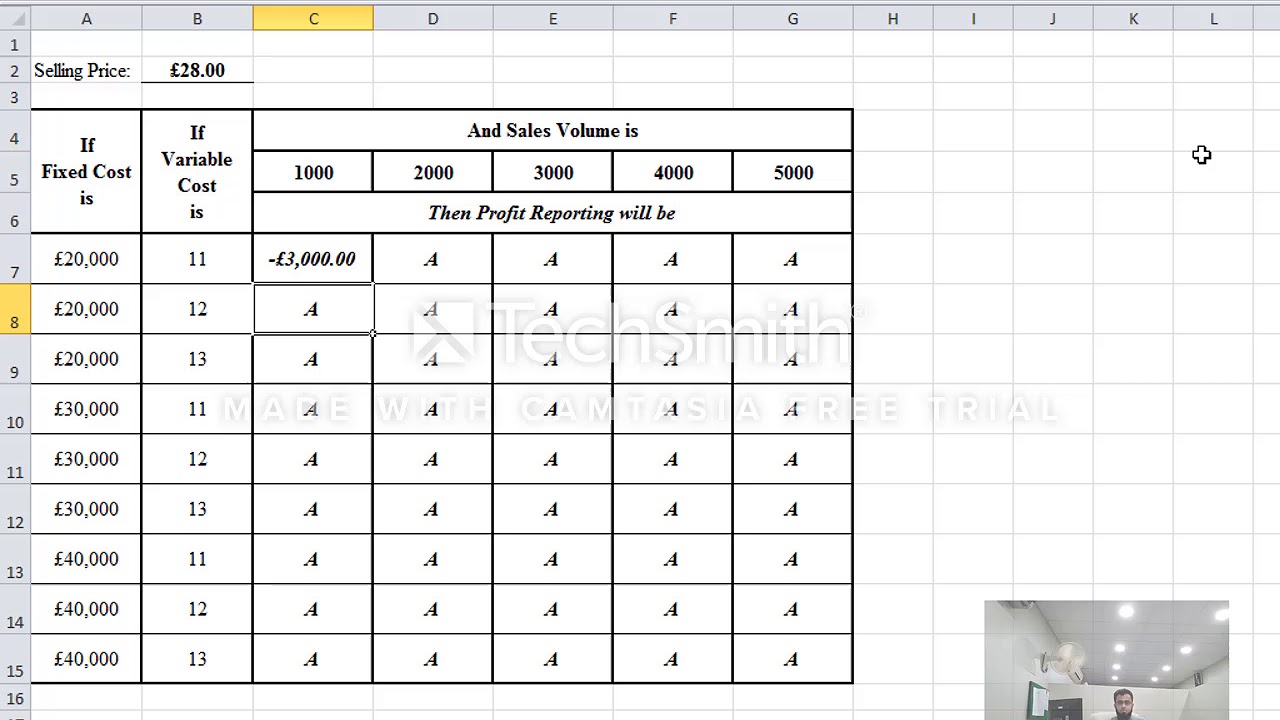 Spreadsheet Exercise 3 - YouTube
