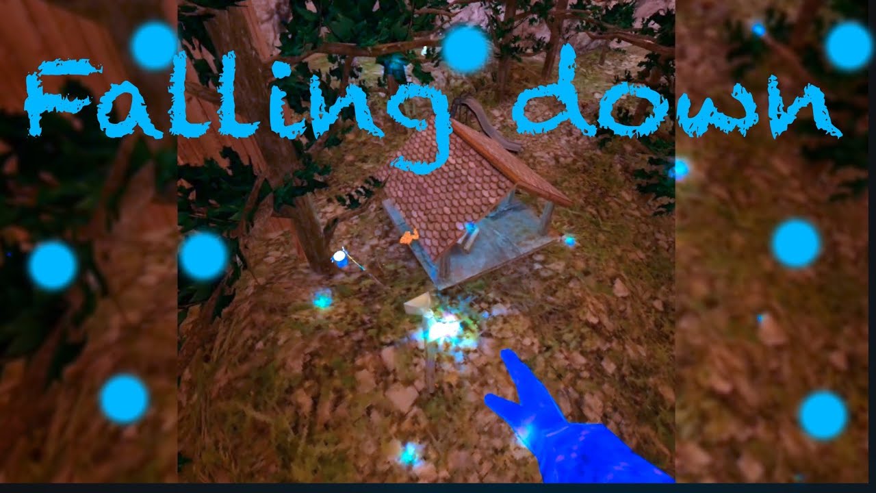 Falling down gorilla tag montage + running kids - YouTube