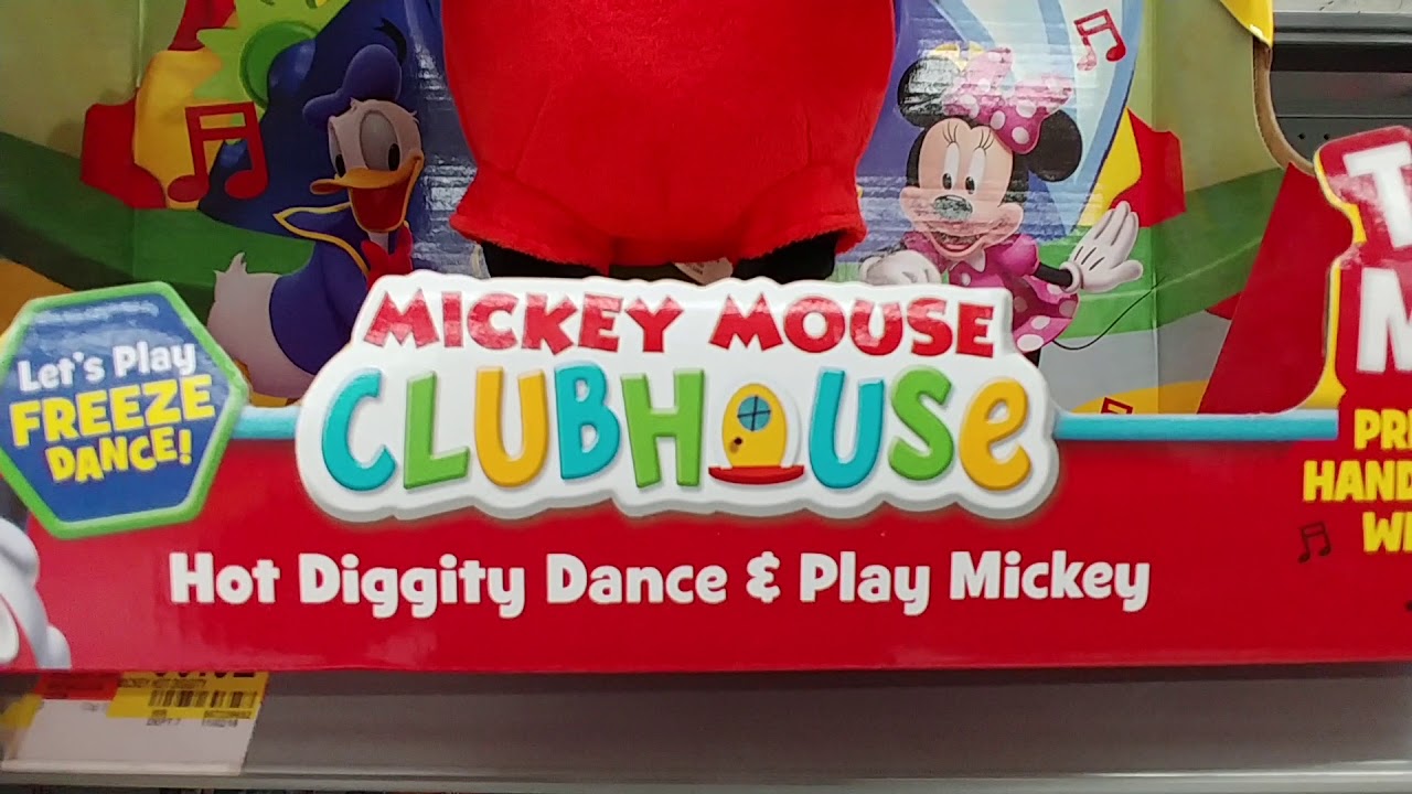 Singing, Dancing Mickey at Walmart - 2018 - YouTube