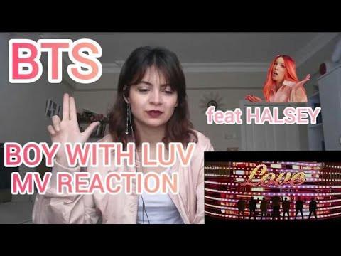 BTS - Boy With Luv feat. Halsey Official MV Reaction [Türkçe]