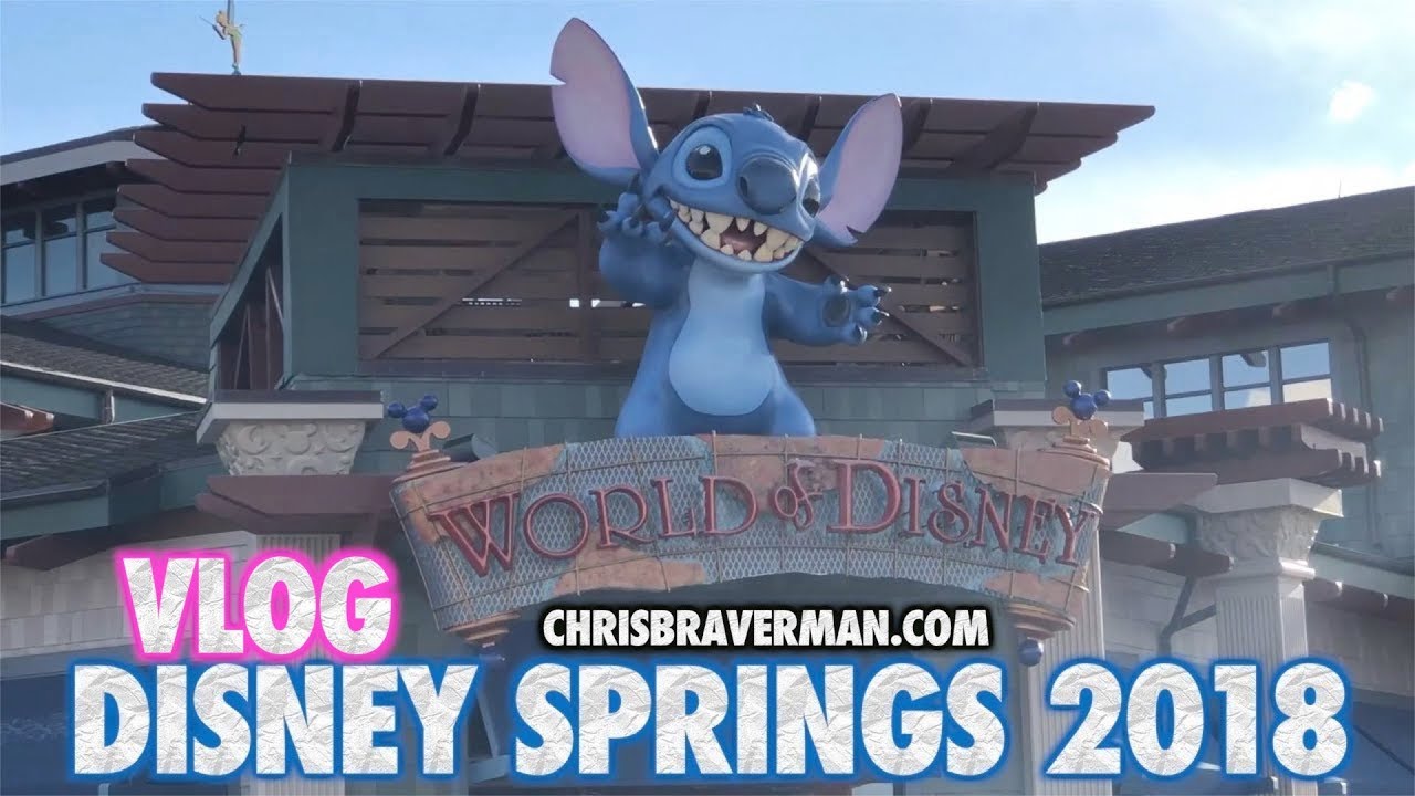 Disney Springs 2018 (Video Tour-Vlog) - YouTube