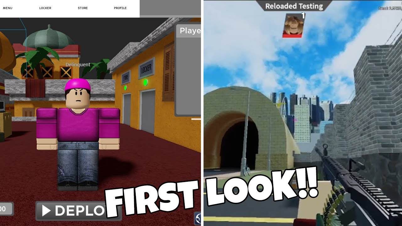 *FIRST LOOK* At ARSENAL RELOADED!! | ROBLOX ARSENAL - YouTube