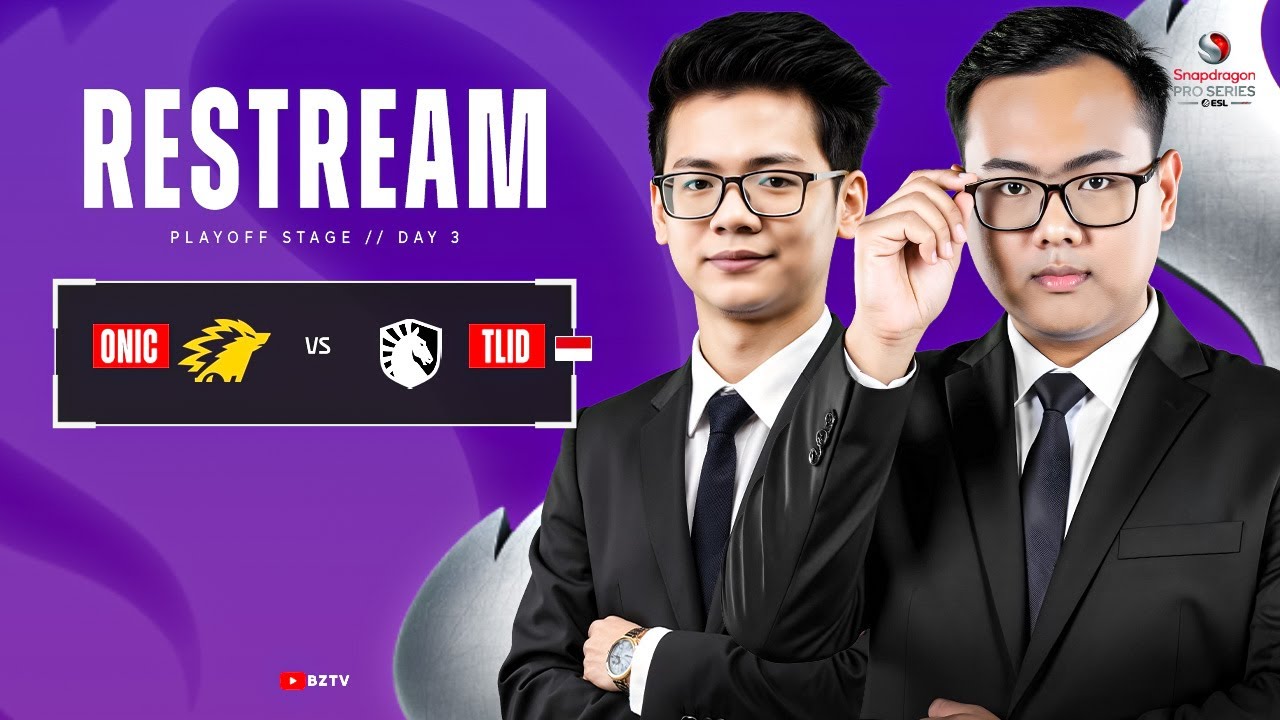 [Official Restream] ESL Semi Final (Part 1) / Onic 🇮🇩 vs TL 🇮🇩 (Bo5) 🇲🇲 Casting CasterZyZyy ...