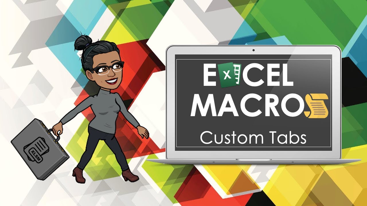 Creating Custom Macros Tab in Excel - YouTube