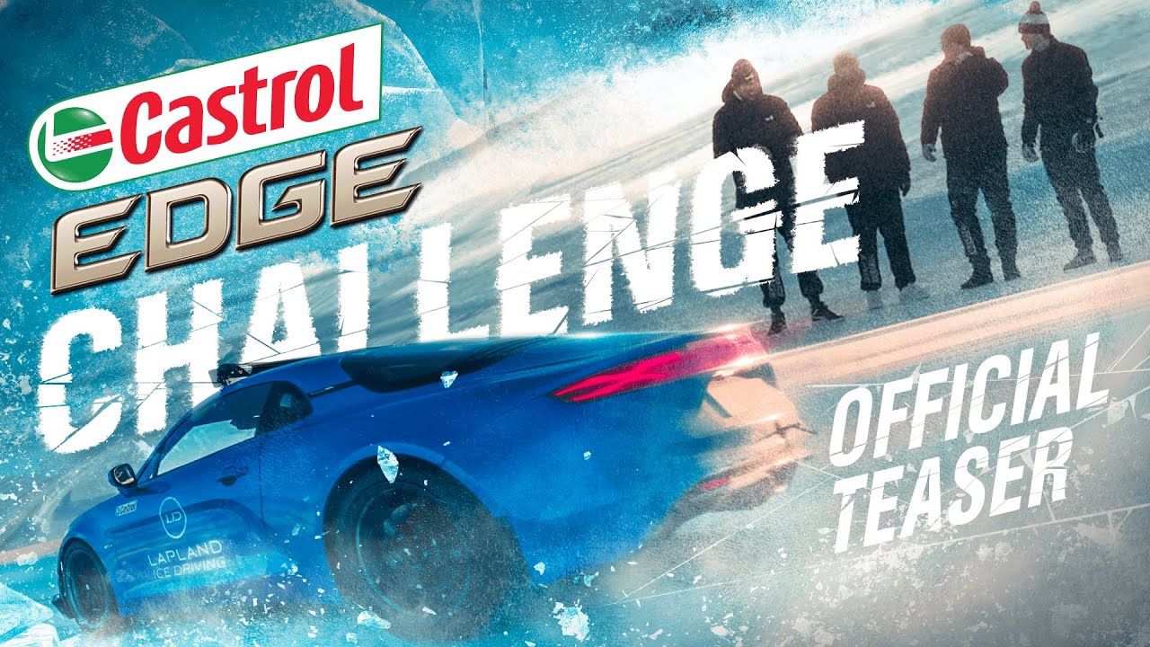BWT Alpine F1® Team vs Team Solberg in Castrol EDGE Challenge | Lapland ...