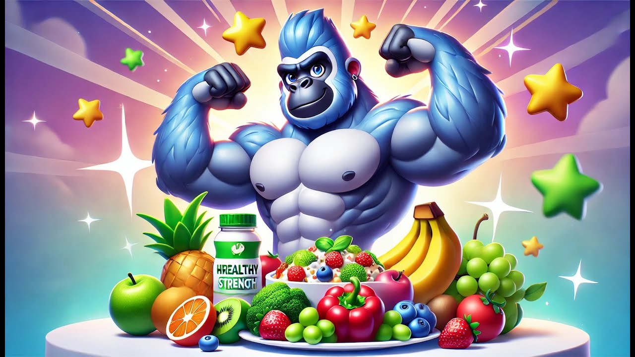 Eat to Be Strong 💪 | Fun Kids' Song | Healthy Eating for Strength ...
