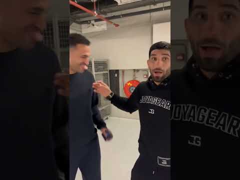 Dünya şöhrətli Badr Hari Bəhram Rəcəbzadəni vuraraq təbrik etdi: \