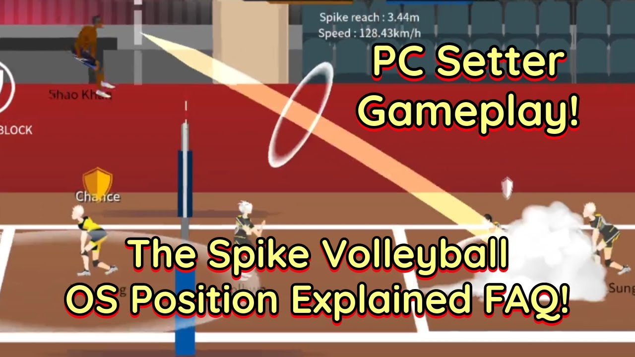 The Spike Mobile Volleyball- FAQ - OS Position Explained - PC Setter ...