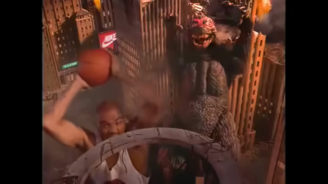 Nike Commercial - Charles Barkley vs Godzilla - YouTube