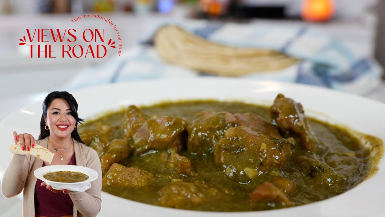 SUPER EASY!!! CHILE VERDE PORK STEW RECIPE - GREEN CHILI STEW | Mexican ...