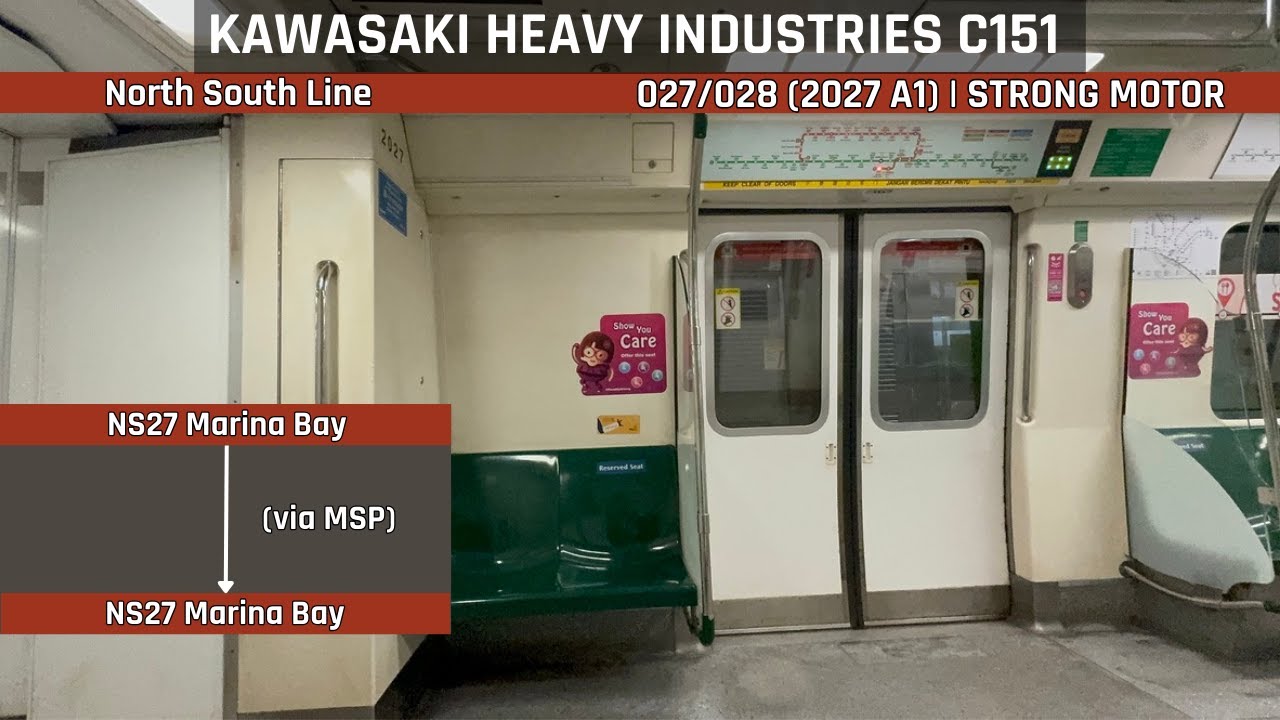 🔥[Welcome to NSL] 🔴 KHI C151 (027/028) [Marina Bay → Marina Bay (via ...