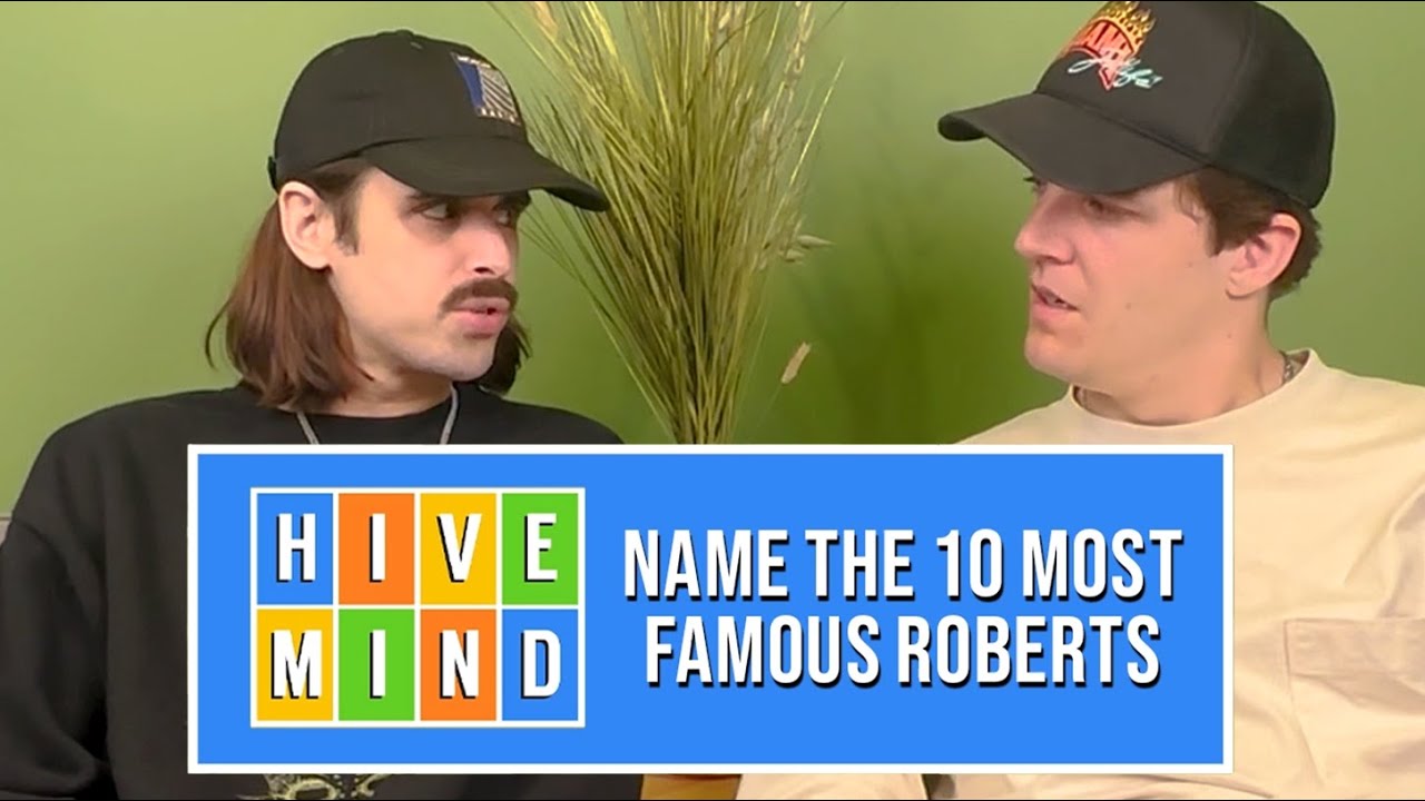 Guessing The 10 Most Famous Roberts - YouTube