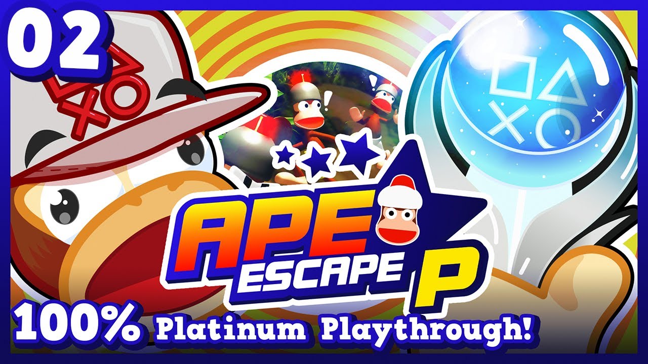 Ape Escape P - Platinum Playthrough EPISODE 02 | BuddyGames - YouTube