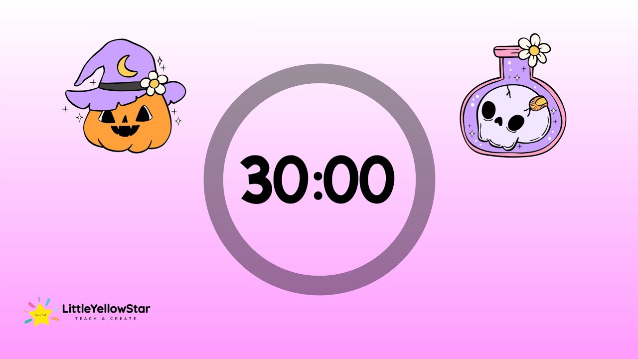 Halloween Spooky Lofi – 30 Minutes Countdown Timer With Music | Fun ...
