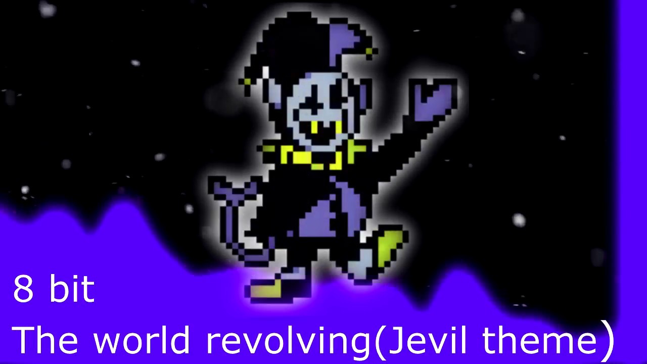 The world revolving(Jevil theme) 8 bit - YouTube