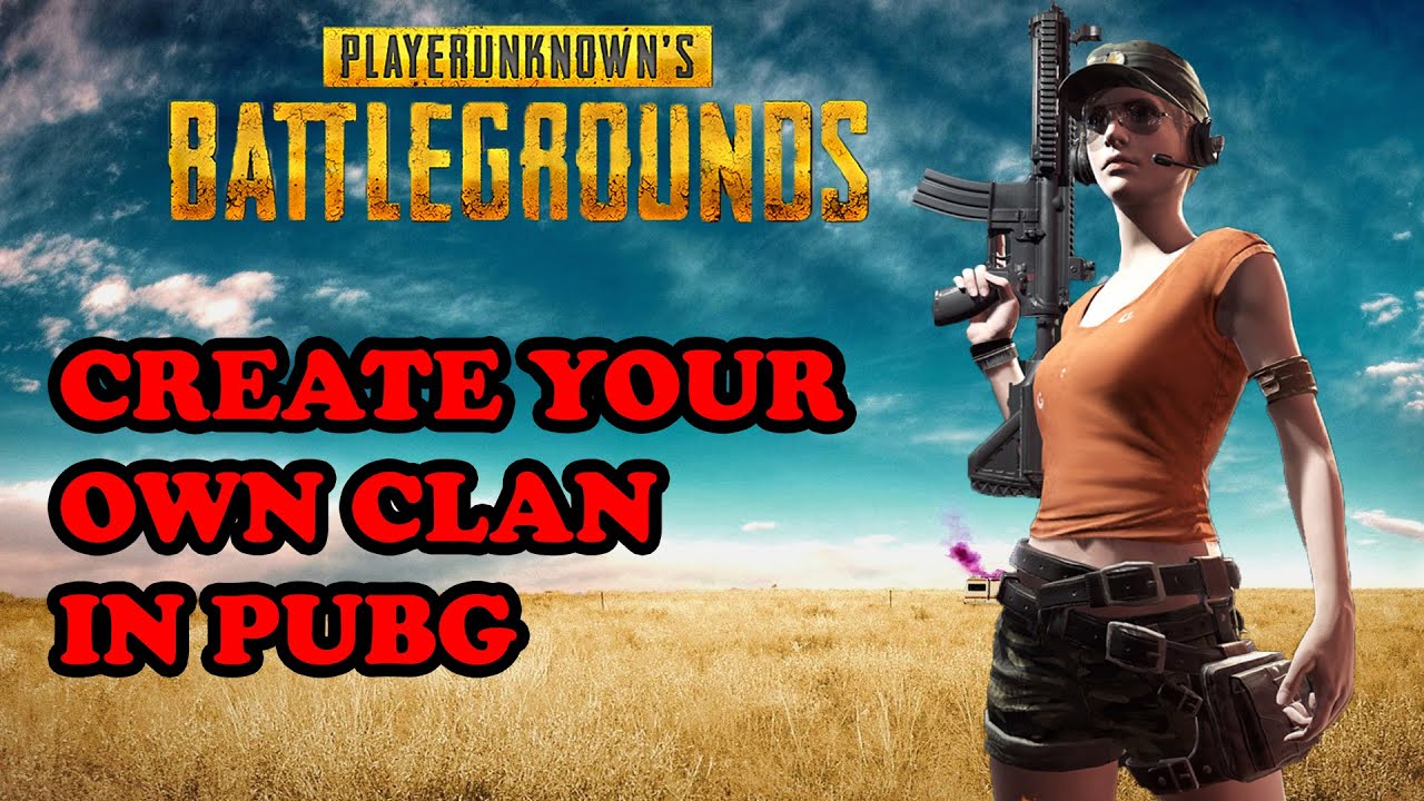How To Create Your Own Clan In PUBG Mobile ? - YouTube