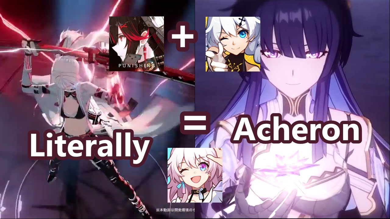 Acheron's gameplay in a nutshell - Star Rail, Honkai Impact 3rd and PGR ...