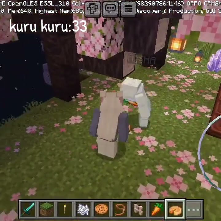 kuru kuru #minecraft - YouTube