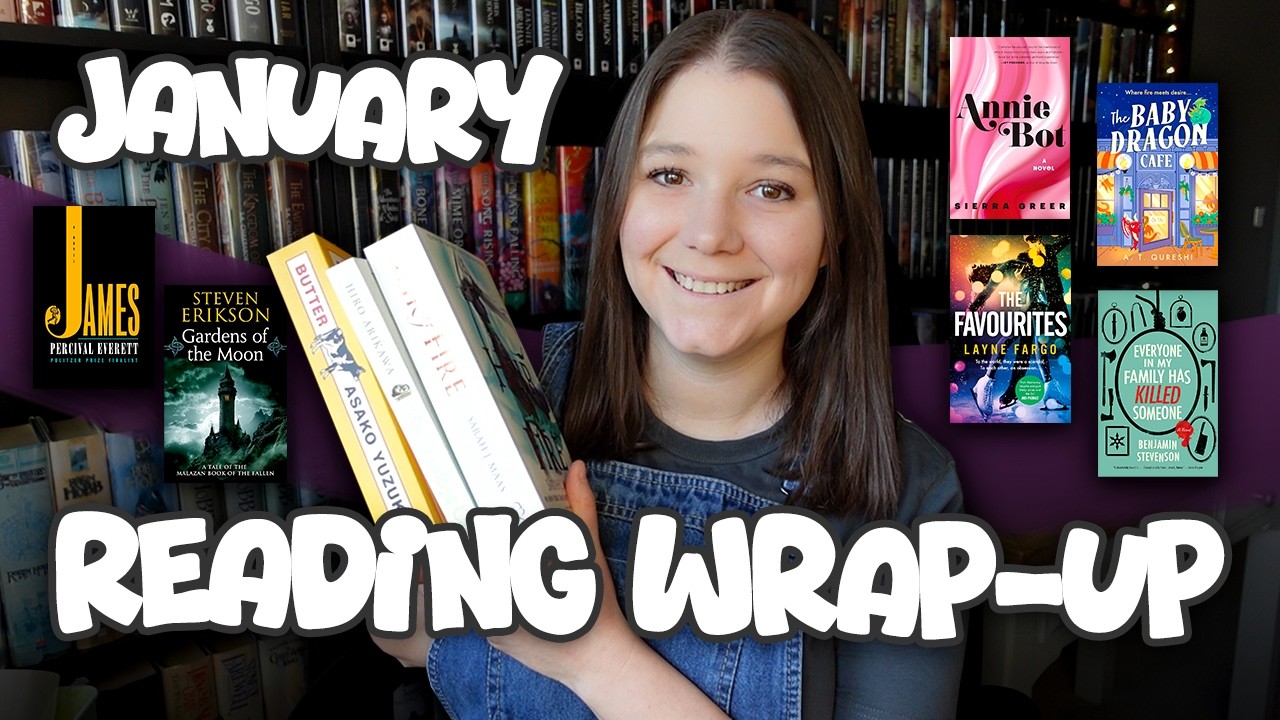 I read so many great books in January READING WRAP-UP | 2025 - YouTube