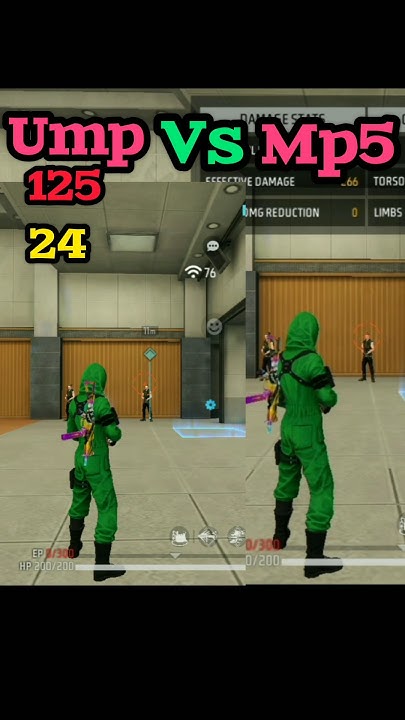 Free fire Mp5 vs Ump which best - YouTube