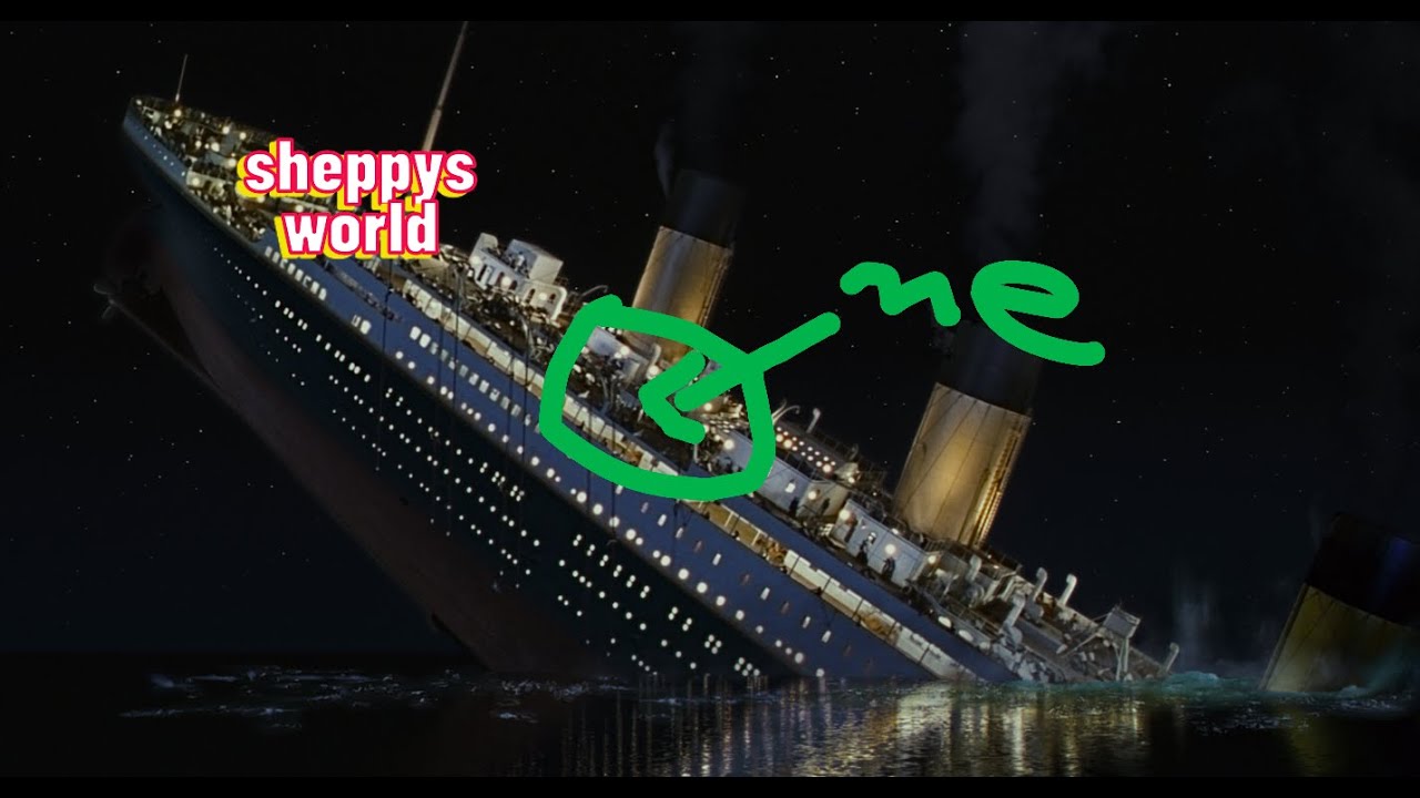 I survive the sinking of the titanic!!! - YouTube