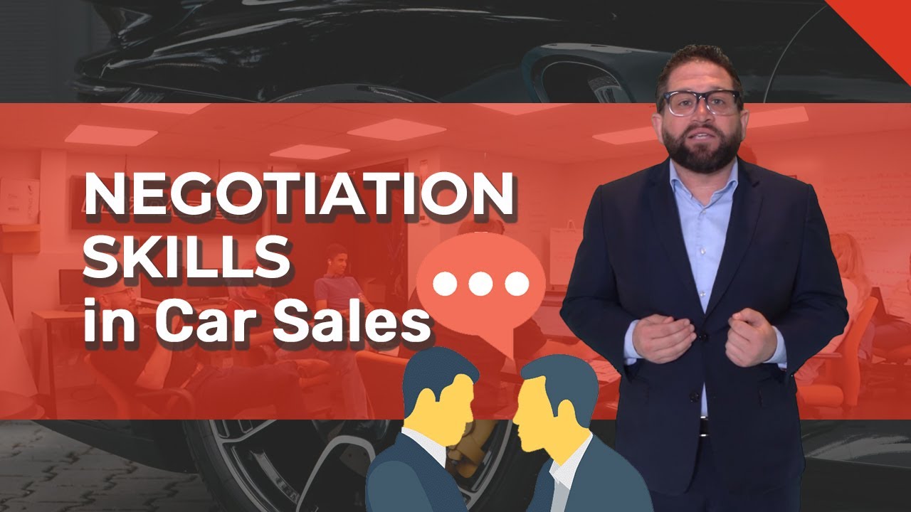 Negotiation Skills in Car Sales: Most Customers Just Want a Win - YouTube