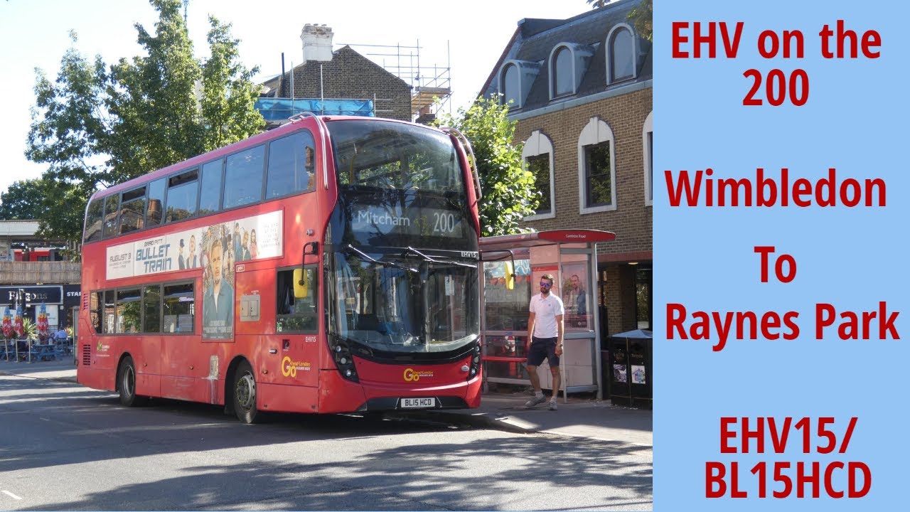 Journey on London General Route 200 | EHV15/BL15HCD | Enviro 400MMC ...